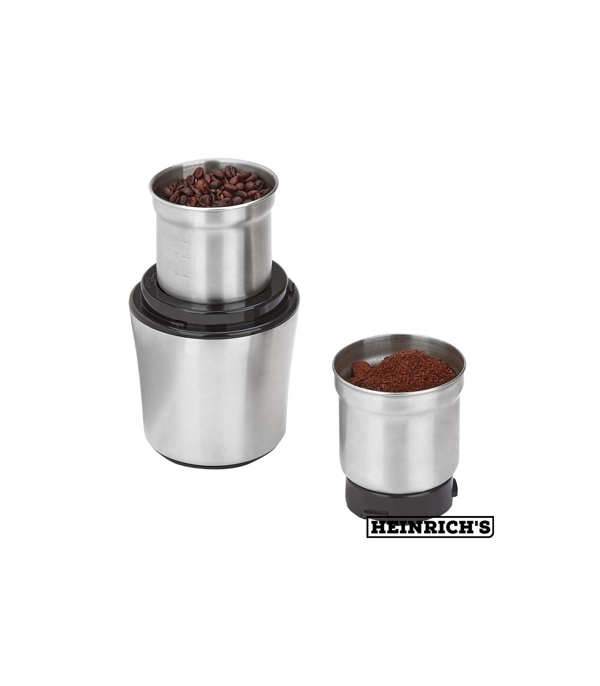 HEINRICH’S COFFE GRINDER – CHOPPER 2 IN 1, INOX 200W (HKW 8670 ...