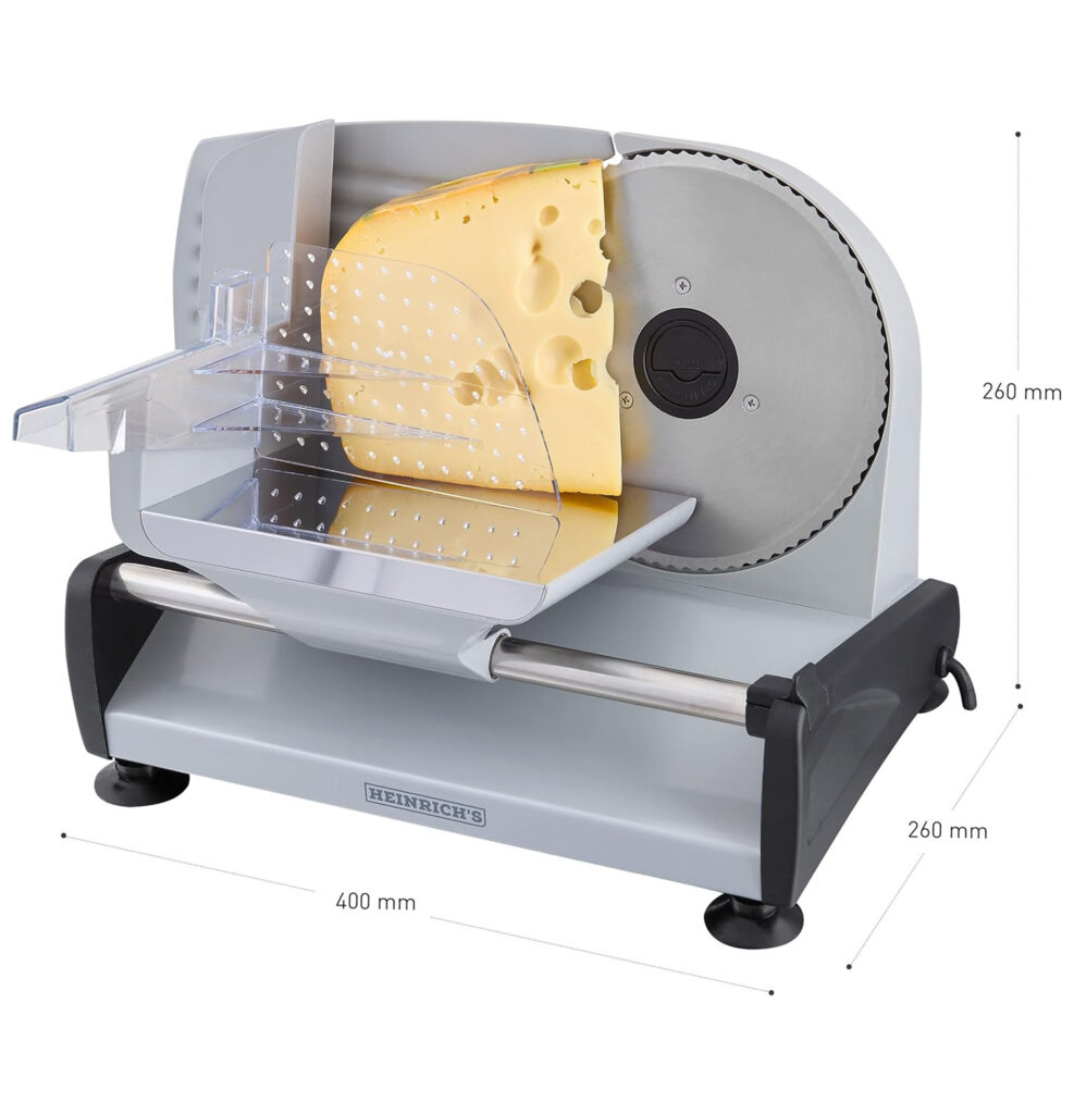Heinrich´s Multifunction Electric Bread Cutter, Metal Sausage Cutter ...
