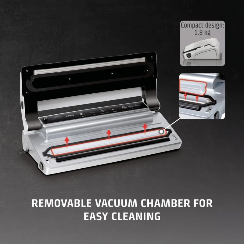 CASO VC100 Fully automatic vacuum sealer, 1380 – Kaufen Egypt