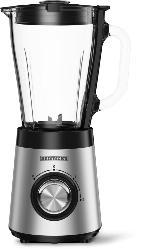 Heinrich’s – Blender – Universal Mixer – Stainless Steel – 1.5L Glass ...